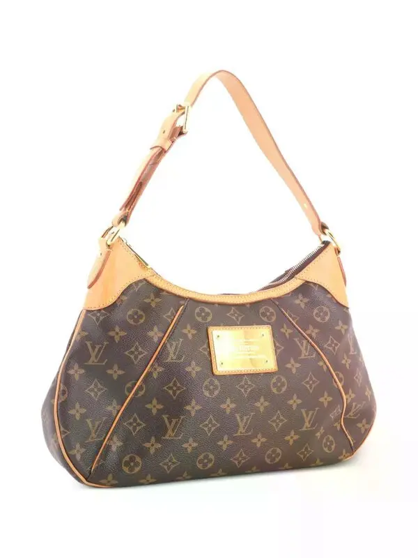 LOUIS VUITTON Thames Handbag Monogram Canvas Gm Hobo Bag