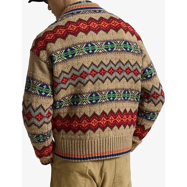Polo Ralph Lauren Patterned Wool Knitted Jumper