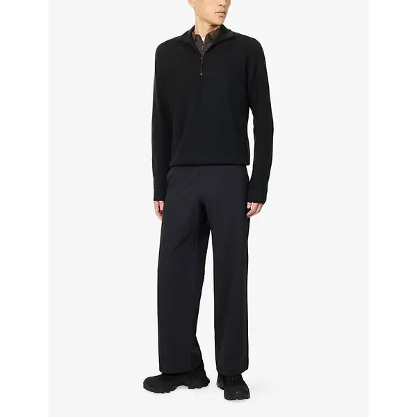 Veilance Half-zip Conic Knit Wool Jumper
