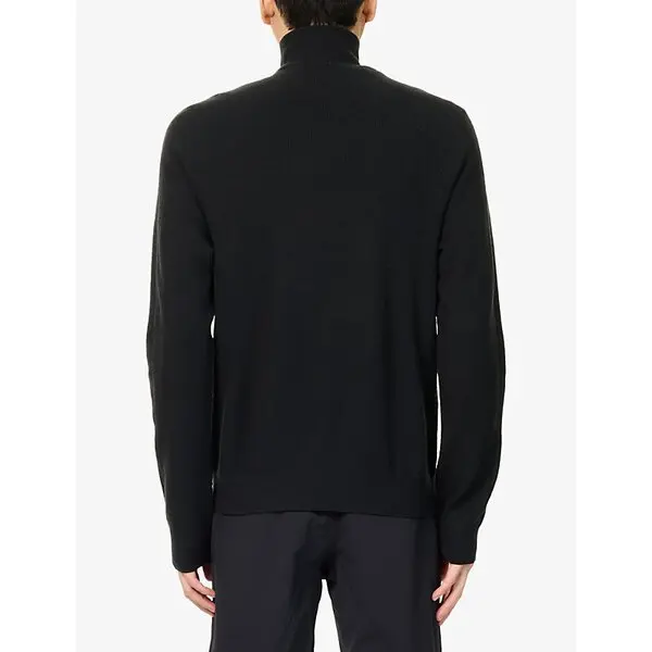 Veilance Half-zip Conic Knit Wool Jumper
