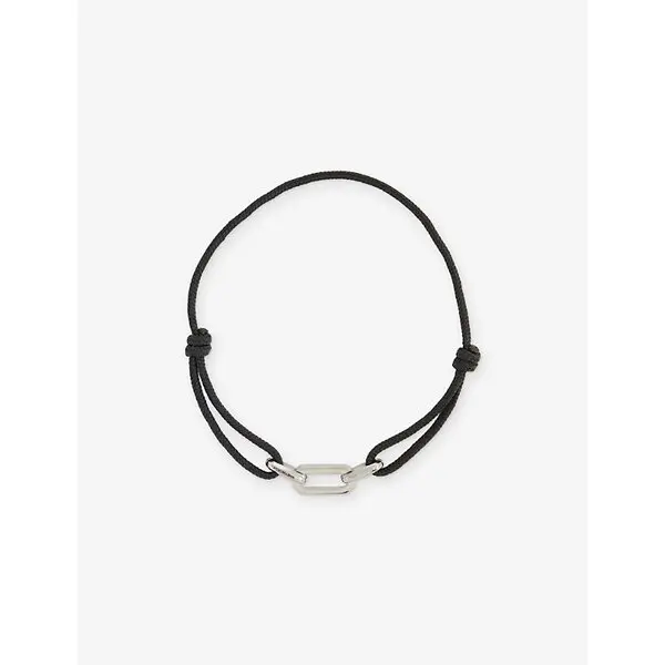 NINETWOFIVE Aarif Rope Bracelet - Silver