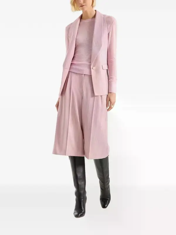 GENNY Fine-knit Long-sleeve Top