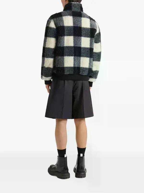Givenchy Checked Fleece Jacket