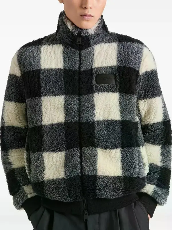 Givenchy Checked Fleece Jacket