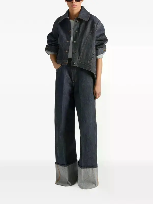 Givenchy Raw Turn-up Jeans