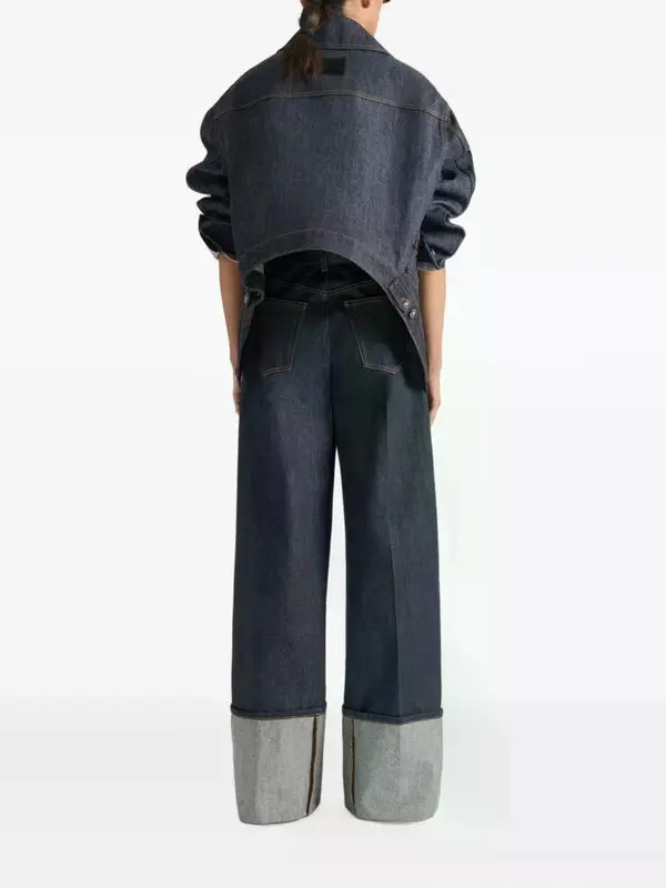 Givenchy Raw Turn-up Jeans