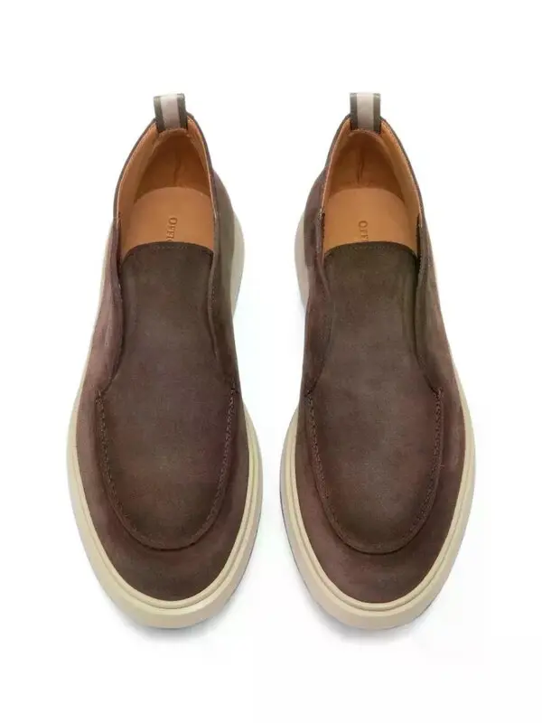 Officine Creative Taupe Chukka Boots