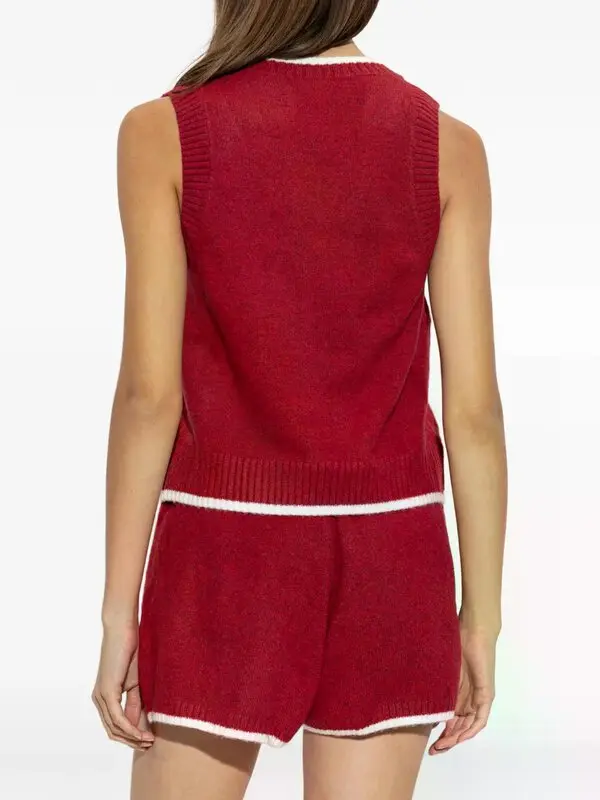 Nike Logo-embroidered V-neck Vest