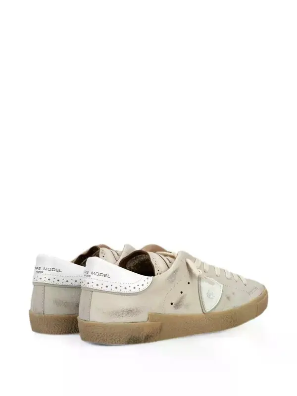 Philippe Model Prsx Low Distressed Sneakers