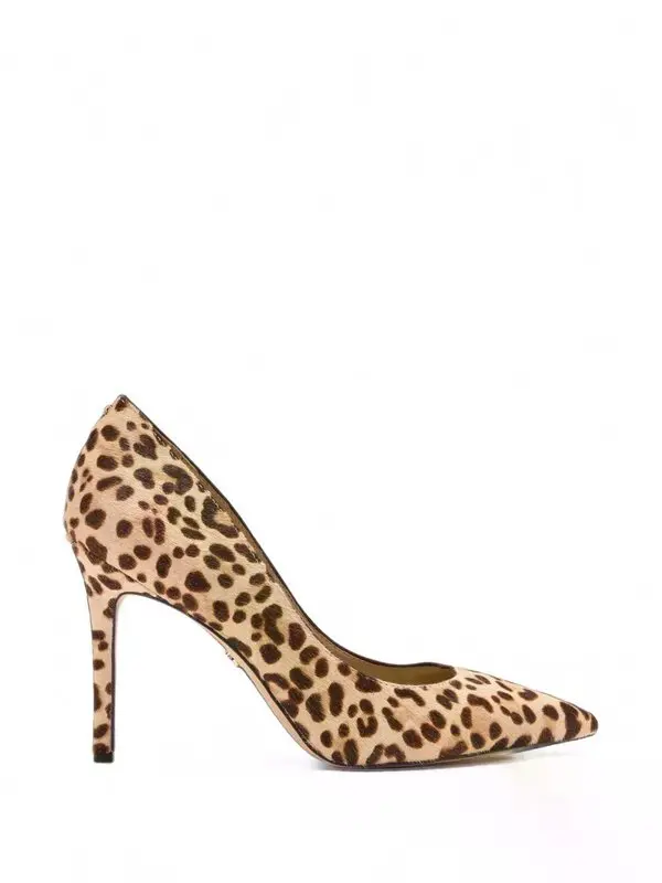 Sam Edelman Hazel Leopard-print Calf-hair Pumps