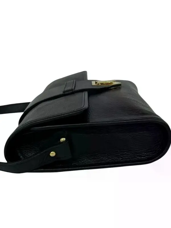 Saint Laurent 1980-1990 Leather Crossbody Bag