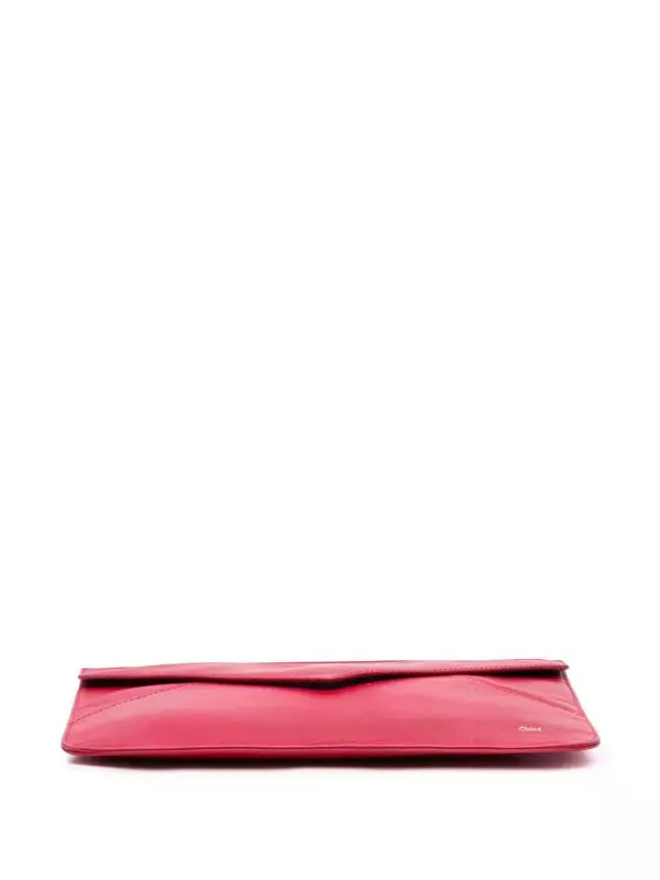 Chloé 2014-2016 Leather Envelope Clutch Bag