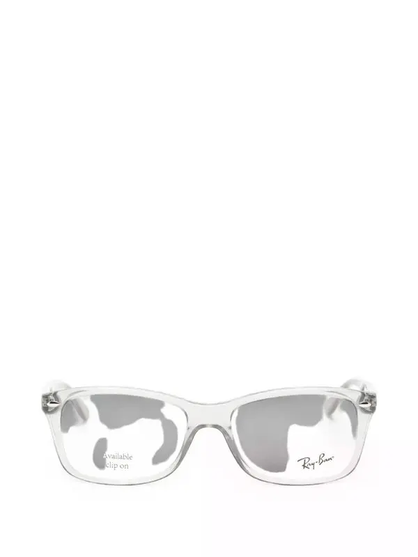 Ray-ban Rectangle-frame Glasses - Grey