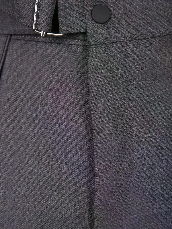 COSTUMEIN Buckle-fastening Pressed-crease Trousers