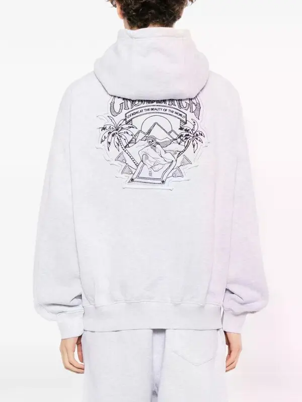 Casablanca Eveil Ancestral Applique Hoodie