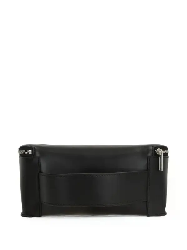 Rick Owens Medium Leather Wash Bag