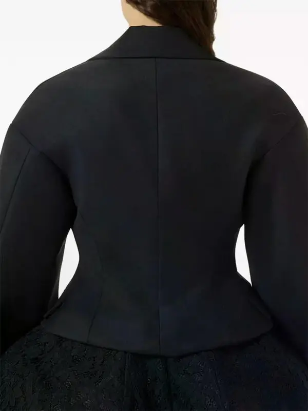 Blumarine Balloon-sleeve Cropped Jacket