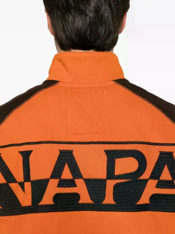 NAPAPIJRI Logo-embroidered Sweatshirt