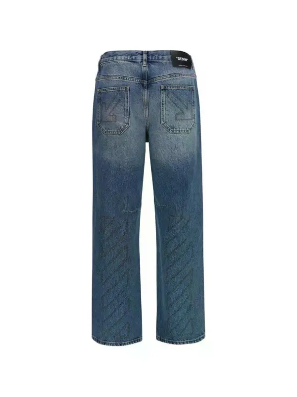 Off-White Half Arrow Tapered Jeans