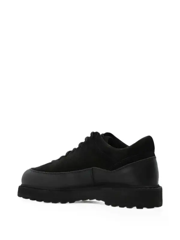 Diemme Cornaro Gala Leather Sneakers - Black