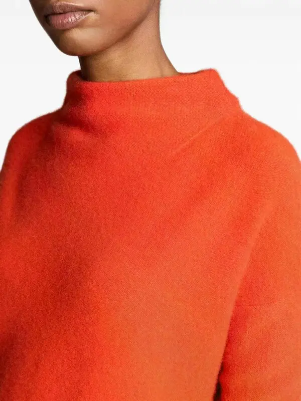 Vince Boiled Funnel-neck Sweater
