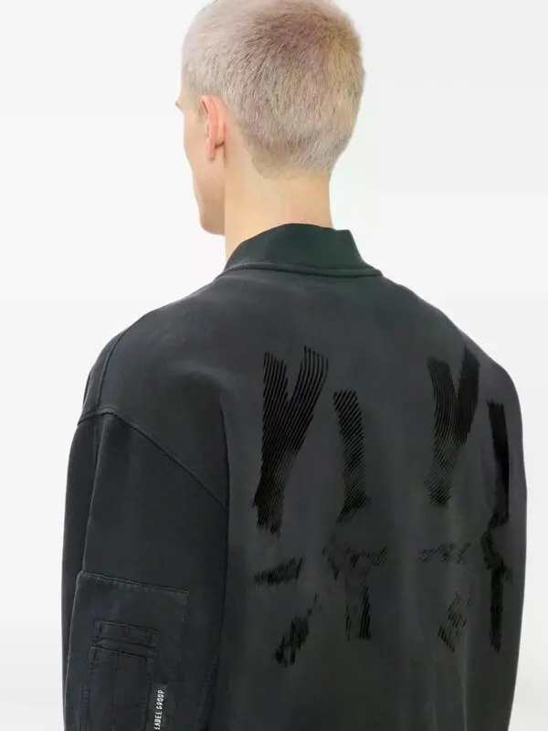 44 LABEL GROUP Logo-print Bomber Jacket