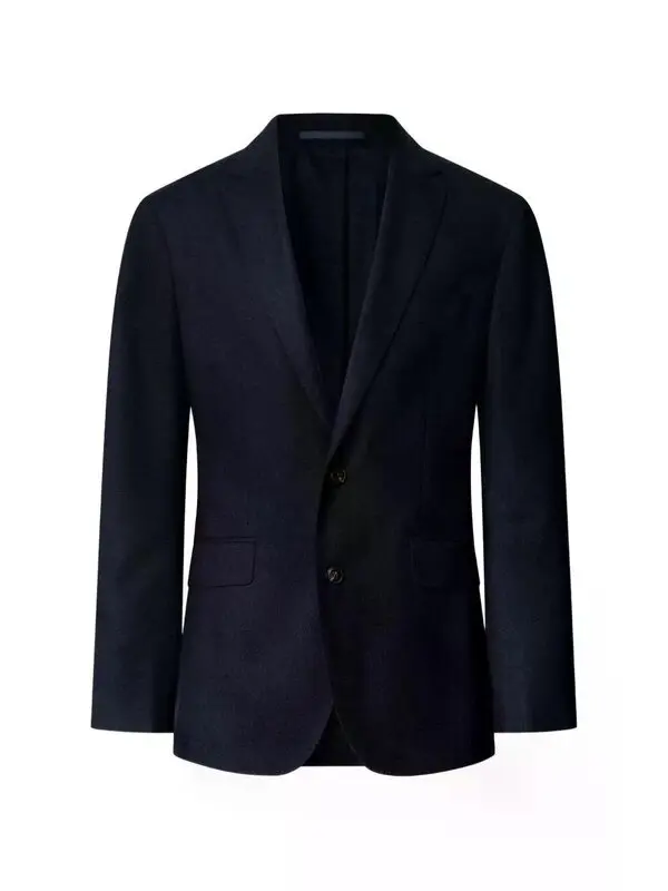 HACKETT  Single-breasted Flannel Blazer