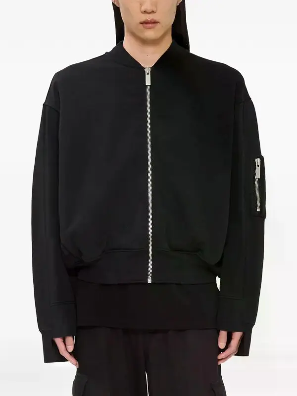 44 LABEL GROUP Graphic-print Zip-up Bomber Jacket