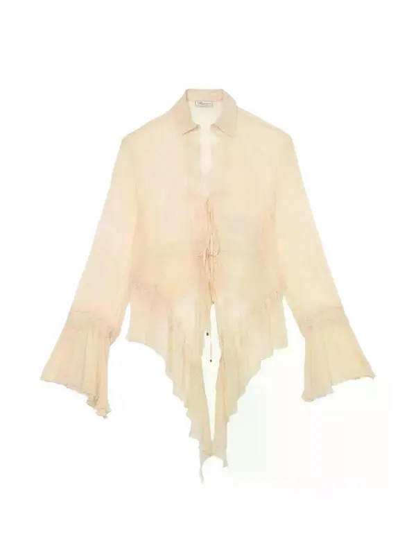 Blumarine Lace-trim Blouse