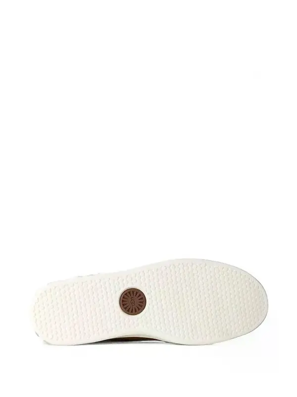 UGG Grained Leather Sneakers