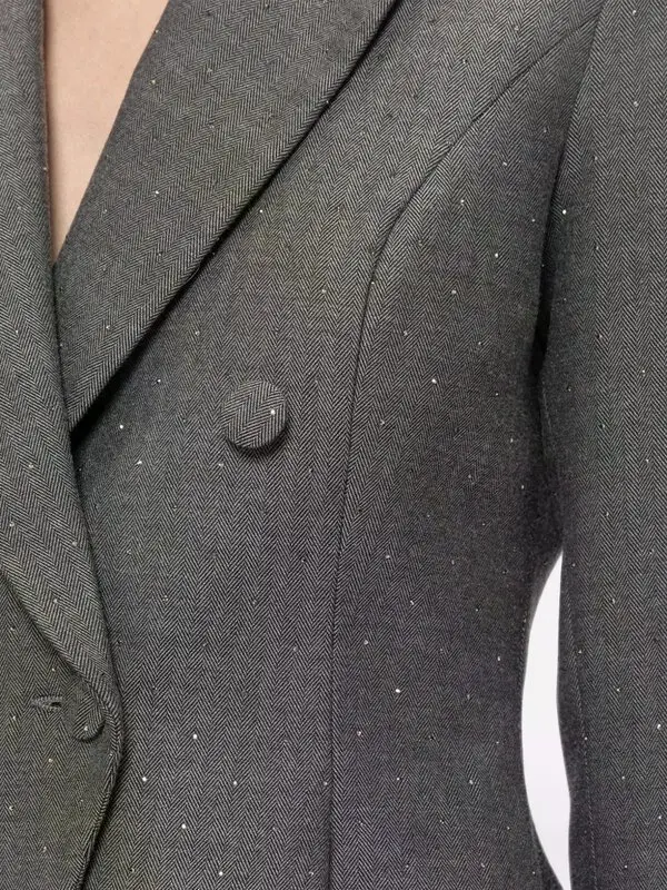 NISSA Single-breasted Fitted Blazer