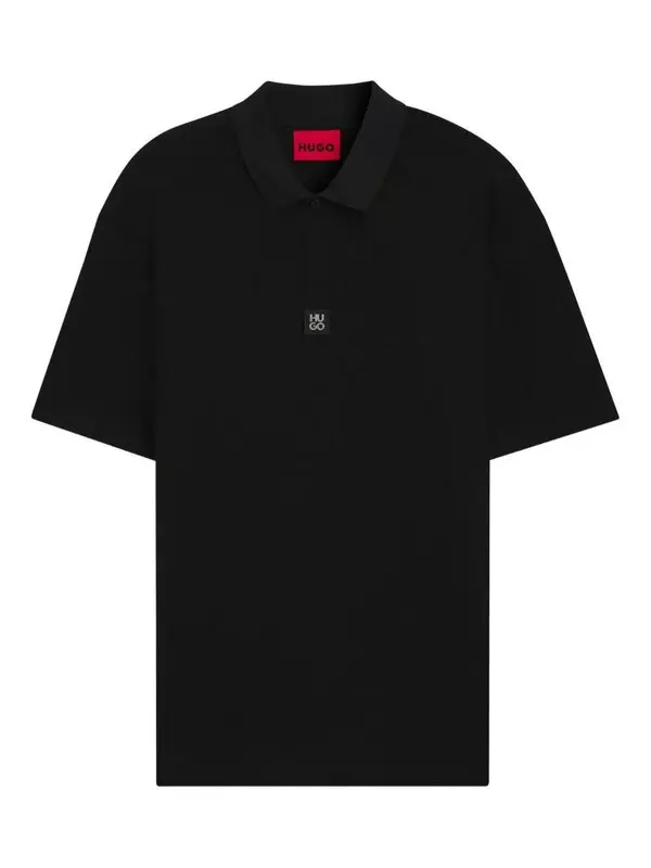 Hugo Logo-plaque Polo Shirt