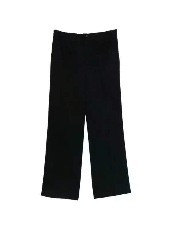 Moncler Logo-patch Straight-leg Trousers