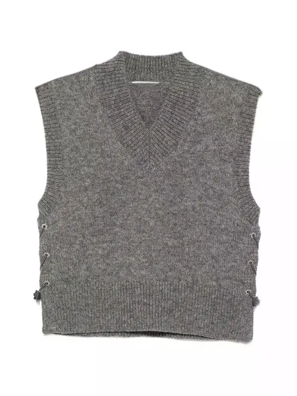 Cecilie Bahnsen Fleetwood Lace-up Vest
