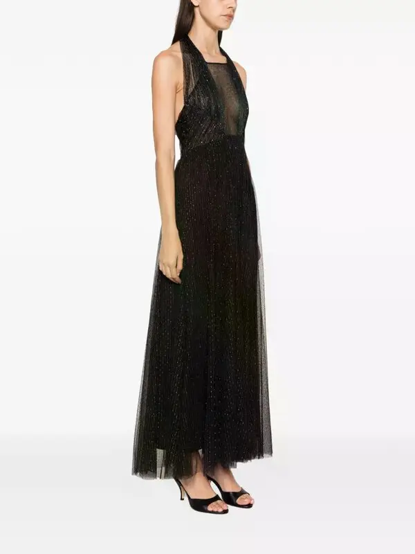 TWINSET Halterneck Maxi Dress