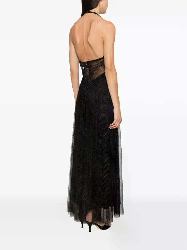 TWINSET Halterneck Maxi Dress