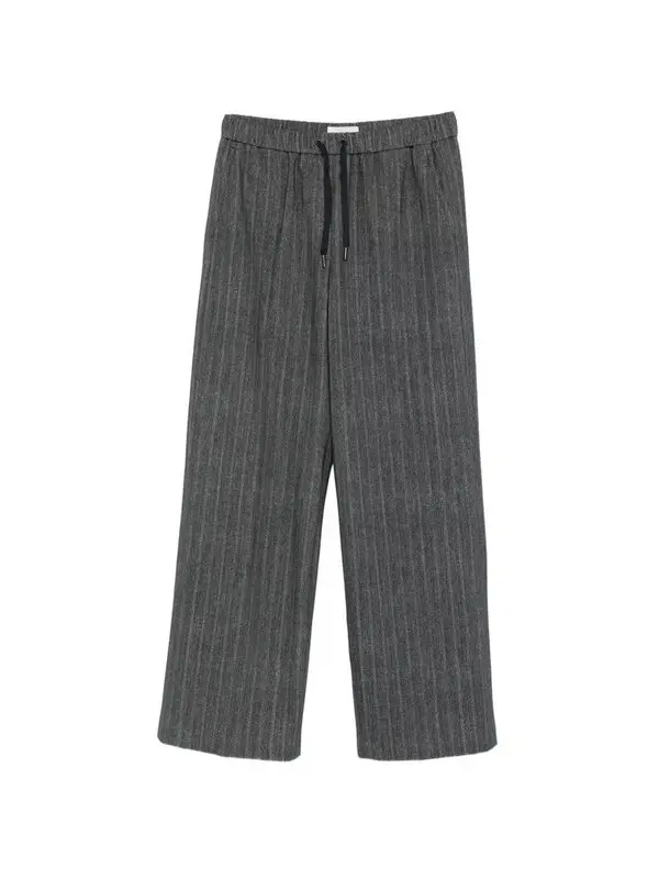 CIRCOLO 1901 Pinstripe Drawstring-waist Trousers