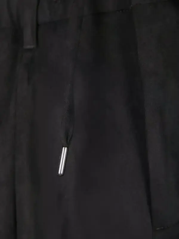 Herno Drawstring Pleated Trousers