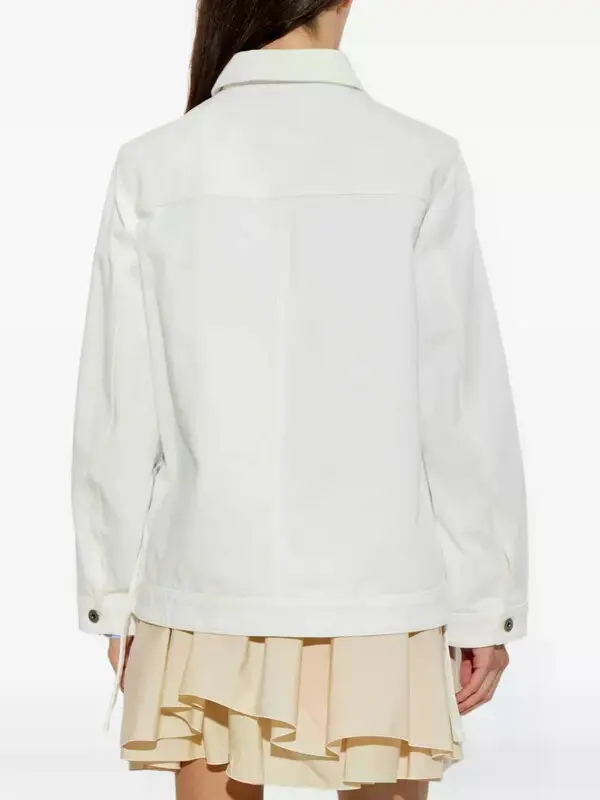 Loewe Denim Jacket With Side Slit