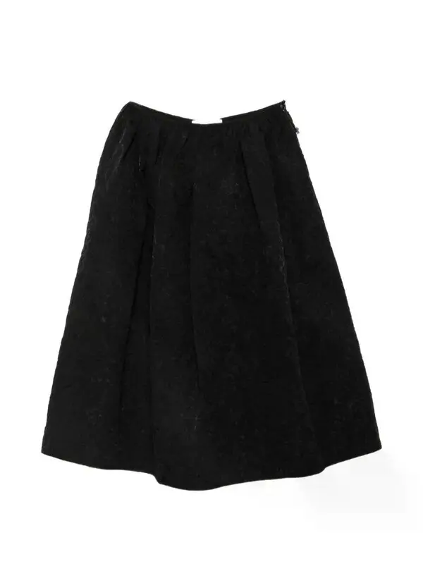 Cecilie Bahnsen Bala Floratini Matelassé Midi Skirt