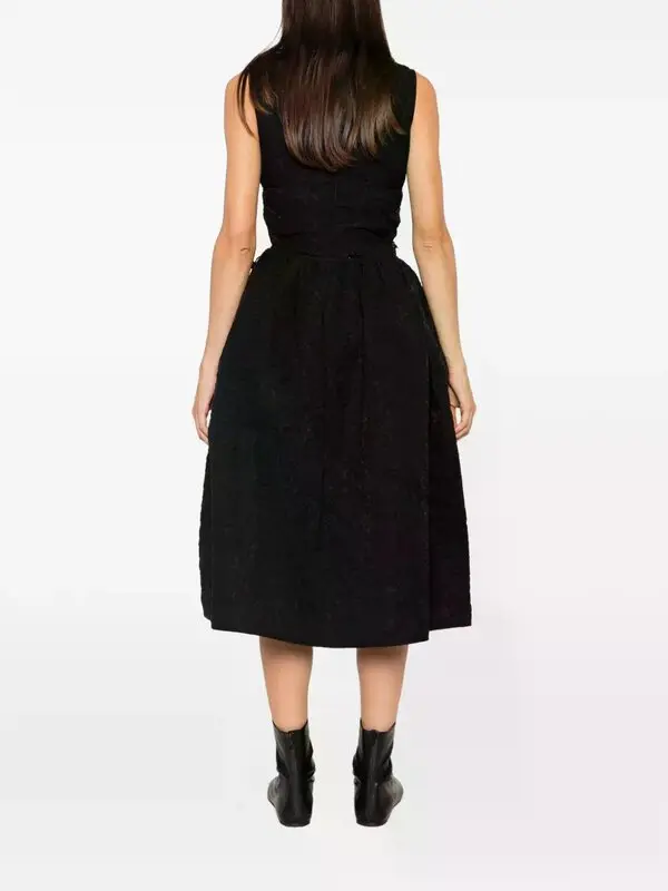 Cecilie Bahnsen Bala Floratini Matelassé Midi Skirt