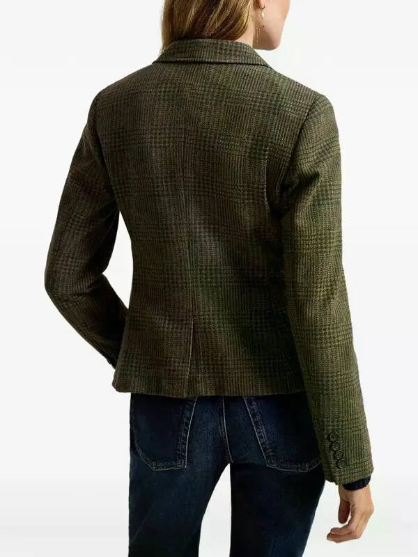 Polo Ralph Lauren Single-breasted Glen Check Blazer