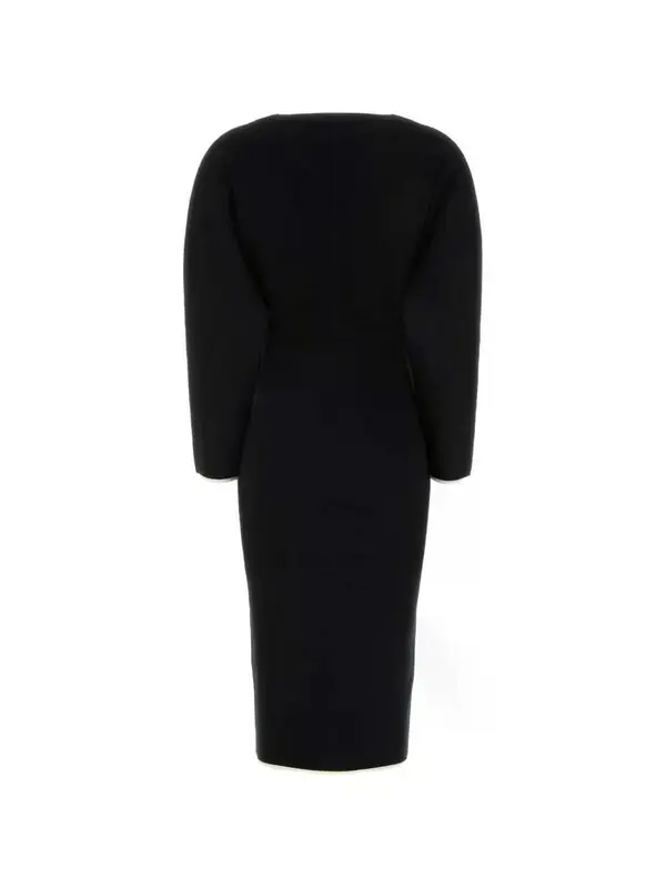 Max Mara Emiro V-neck Midi Dress