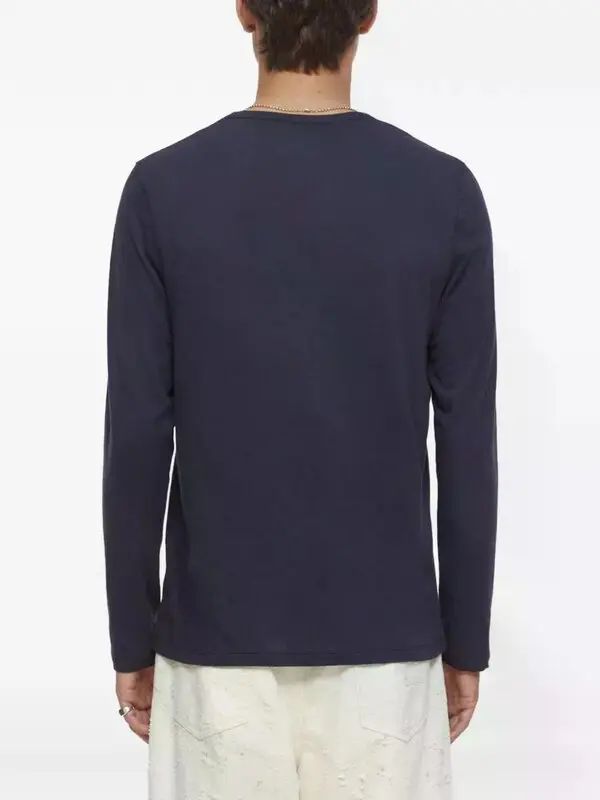 Closed Embroidered Long-sleeve T-shirt