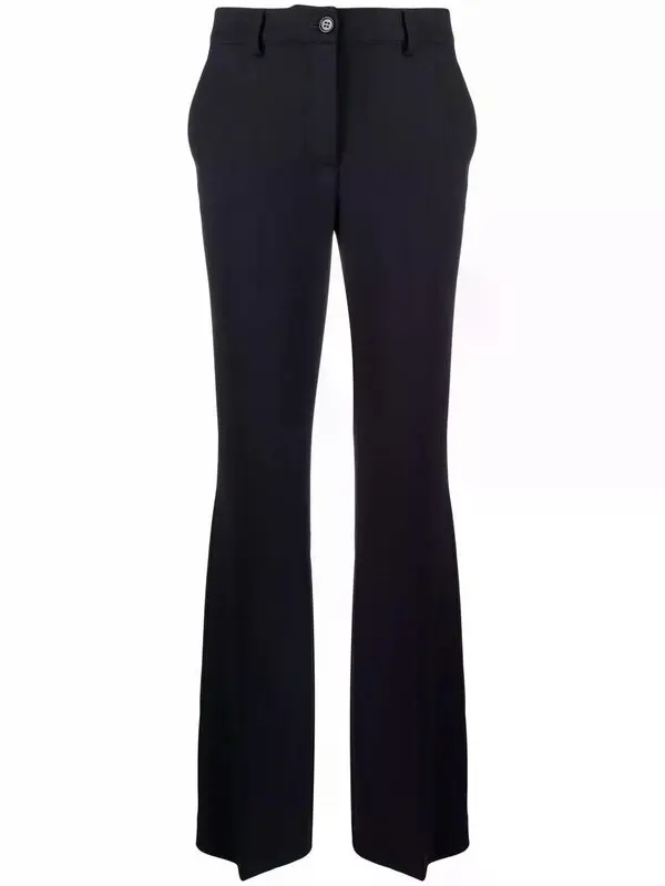 P.a.r.o.s.h Flared High-waisted Trousers