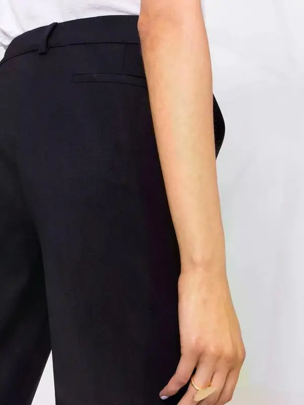P.a.r.o.s.h Flared High-waisted Trousers