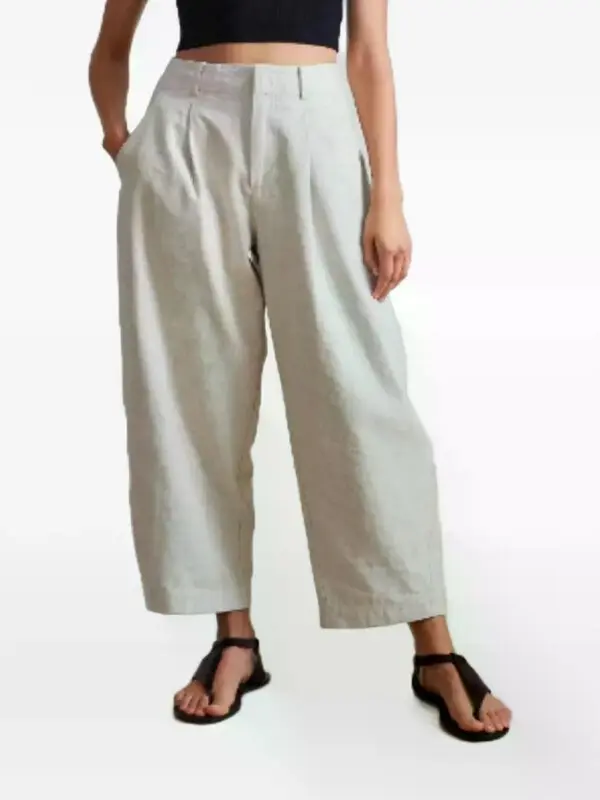 APIECE APART Pleated Barrel-leg Trousers