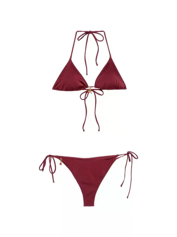 MC2 SAINT BARTH Marielle Charm-embellished Bikini