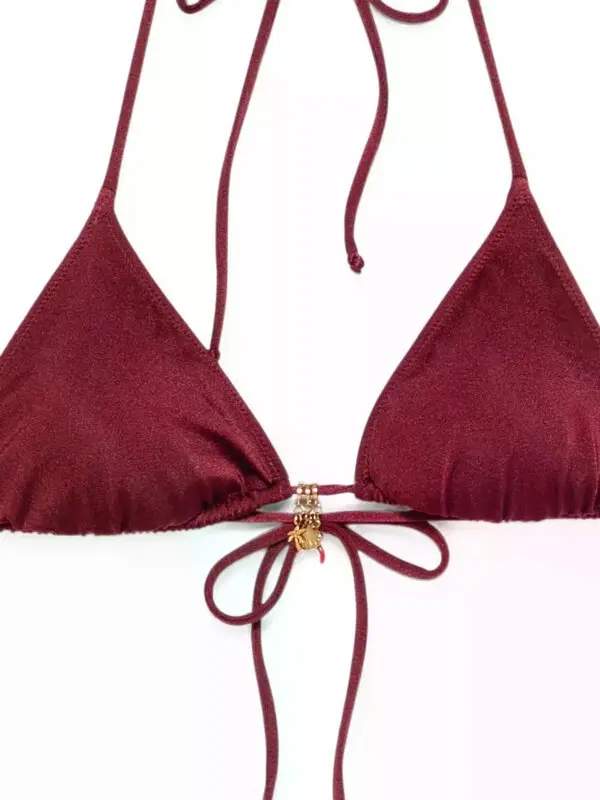 MC2 SAINT BARTH Marielle Charm-embellished Bikini