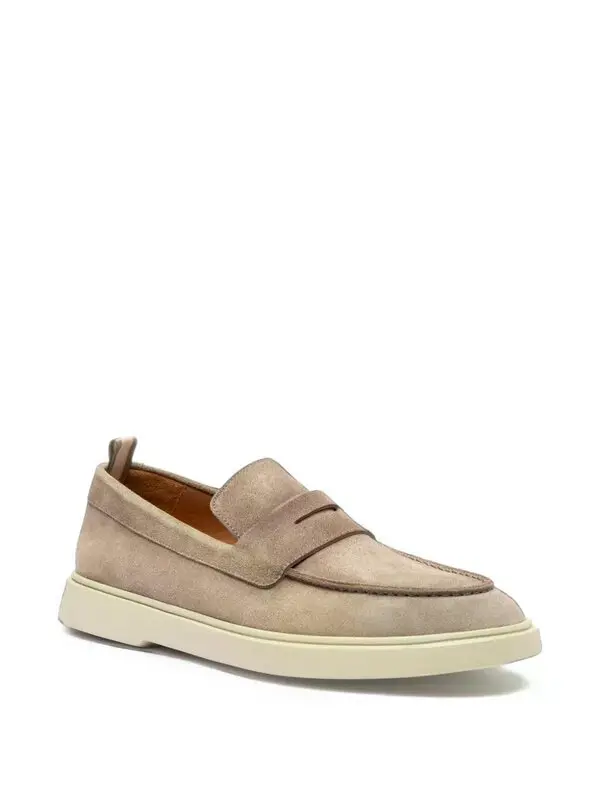 Officine Creative Bones Leather Loafers